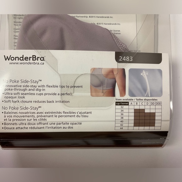 Wonderbra | Intimates & Sleepwear | Nwt Wonderbra 2483 Taupe Wire Free ...